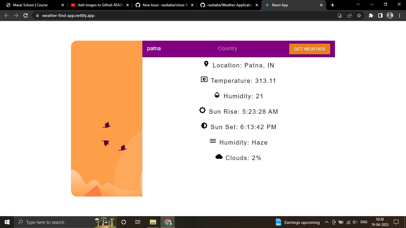 GitHub - raobaba/Weather-Application: Weather apps enables user to ...