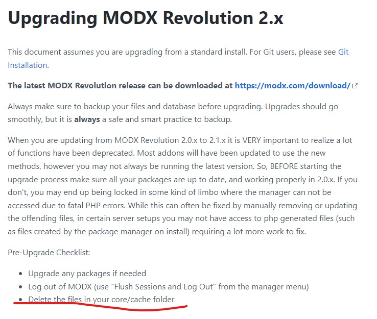 Unable to save edited content changes · Issue #16055 · modxcms/revolution · GitHub