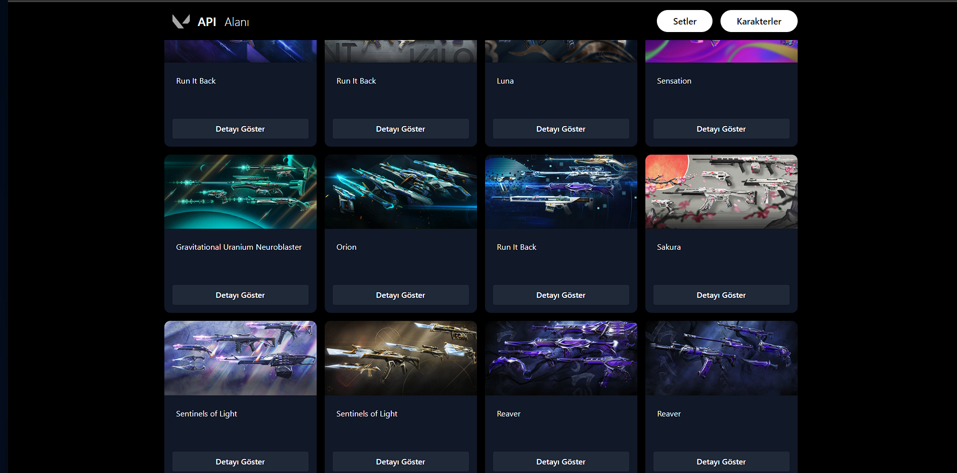 GitHub - mhmtbsrglu/astro-valorant-api: server side rendering with Astro