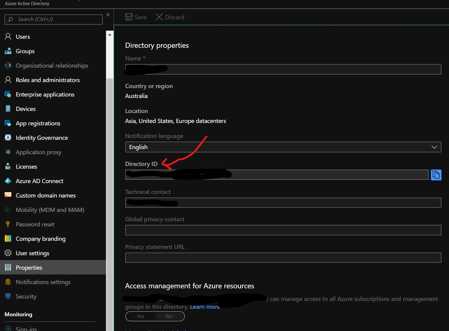What Is The {aad-tenant} And How Do We Get It? · Issue #36767 ...