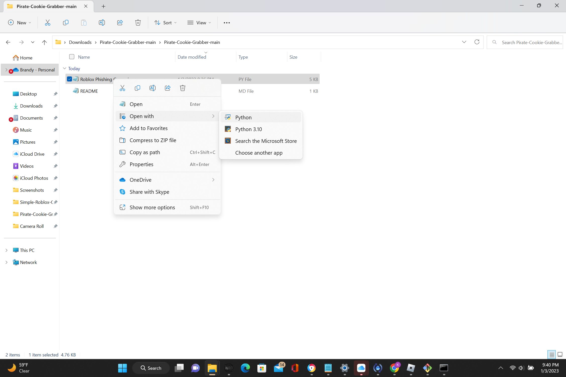 GitHub - Kellerrocks/RobloxEzBeam: Beams roblox accounts (python)
