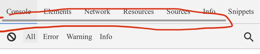 请去掉这个滚动条，经常导致tab点击无效 · Issue #170 · liriliri/eruda · GitHub