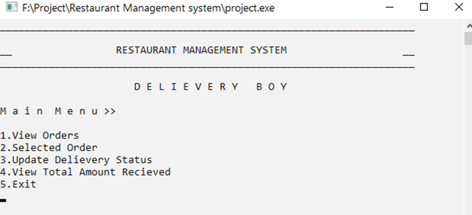 GitHub - HamzaDhillon/RestaurantManagementSystem-CLI_App: Point of Sale ...