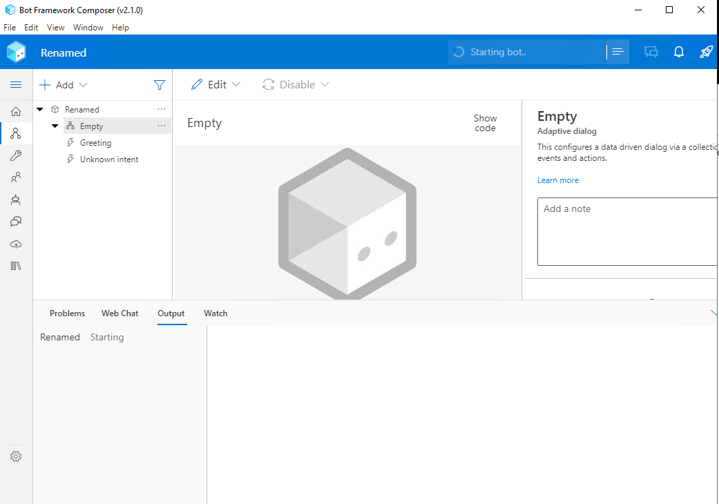 Composer fails to start a bot, when the bot project's folder was renamed · Issue #8564 ...