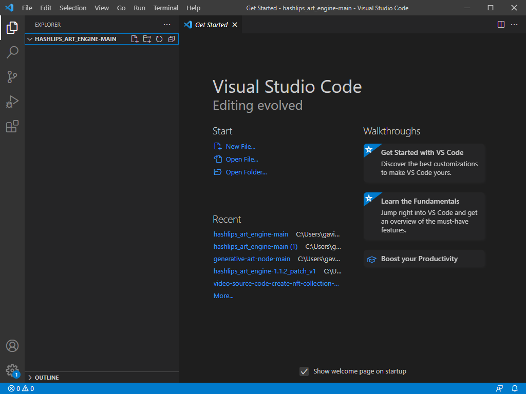 errno: -4058 · Issue #737 · HashLips/hashlips_art_engine · GitHub