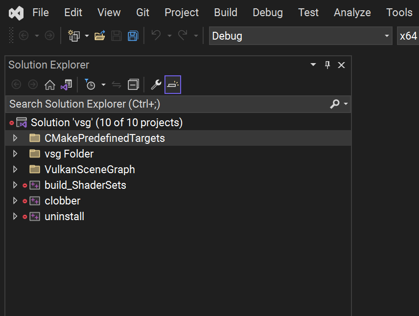 Windows11 / VS 2022 project files not working · Issue #981 · vsg-dev/VulkanSceneGraph · GitHub