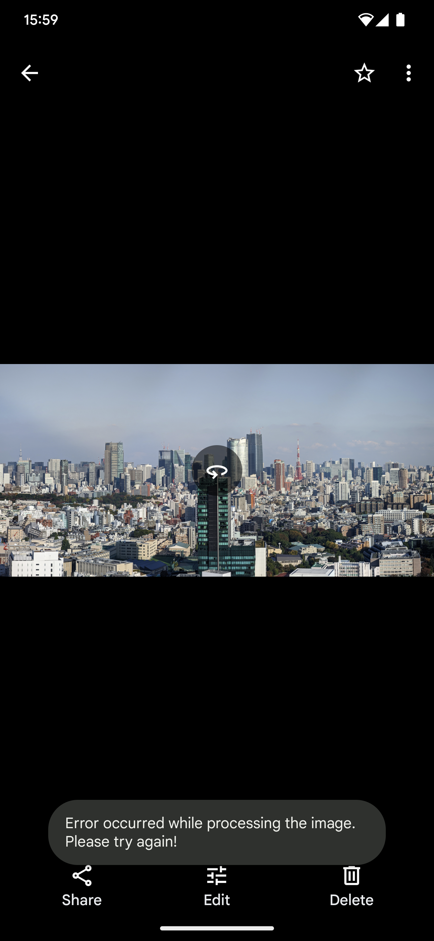 "Error occurred while processing the image" when uploading big panorama JPG · Issue #5110 ...