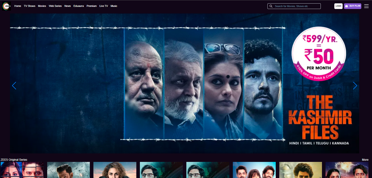 GitHub - Pwnkdm/Zee5-clone: ZEE5 is an Indian subscription video on-demand and over-the-top ...