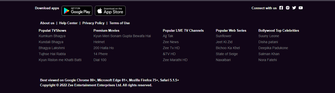 GitHub - Pwnkdm/Zee5-clone: ZEE5 is an Indian subscription video on ...