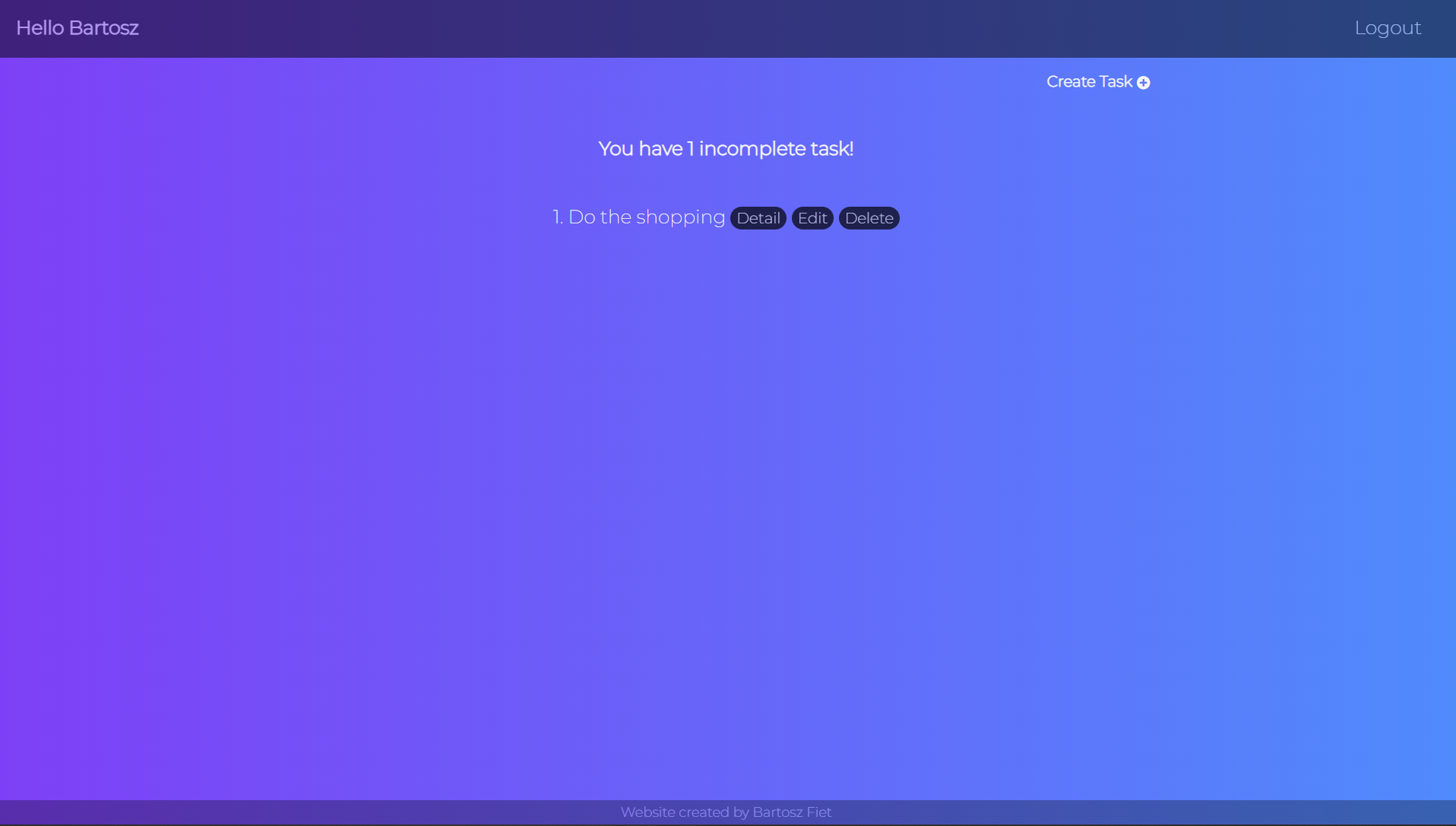 GitHub - xBartosz/ToDoList-Django