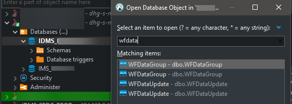 DBeaver: Changing selected schema in Database Navigator makes DBeaver loose information on what ...