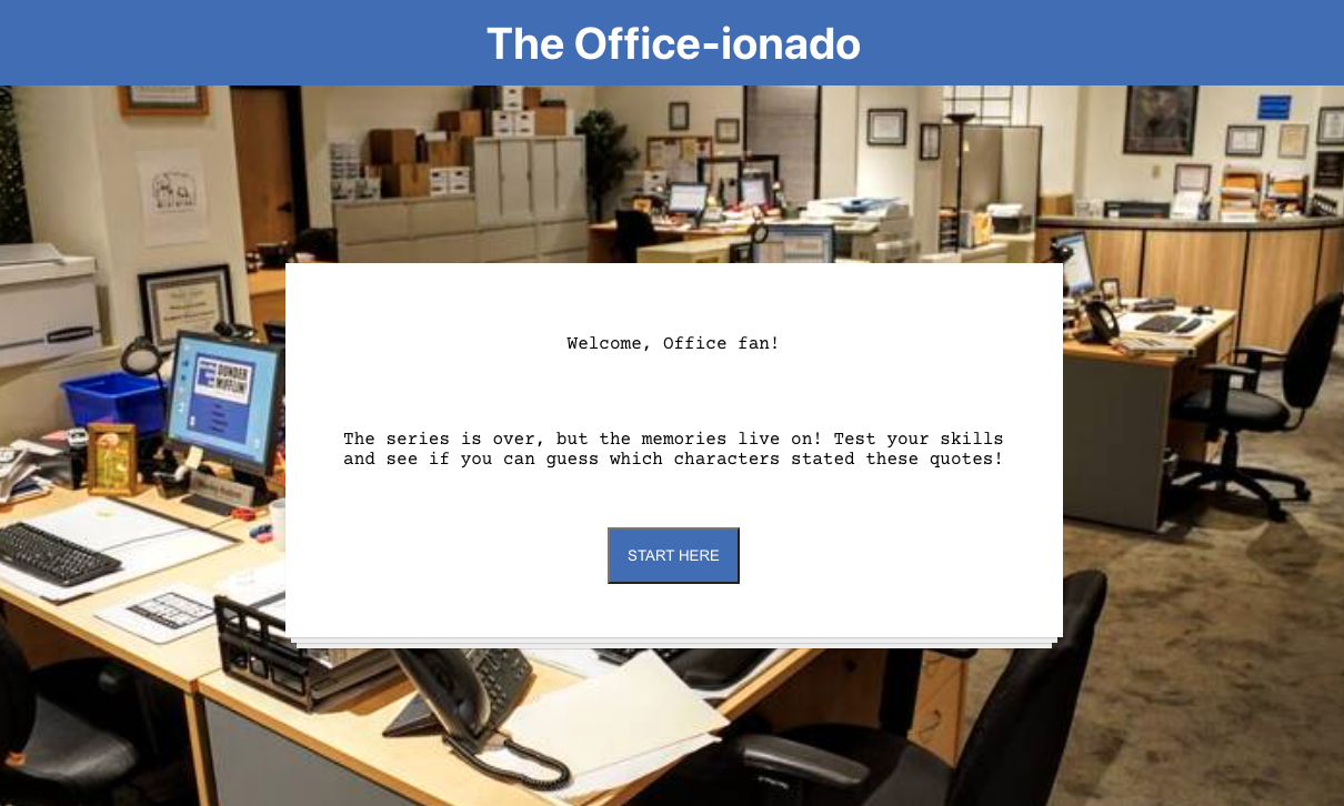 GitHub - lkarpins/the-office