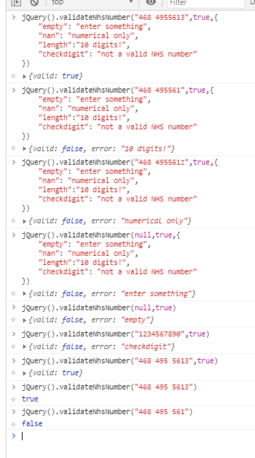 GitHub - NHS-SCW-Web-Apps-Team/nhsNumber-validator-jQuery: JS validator for NHS Number Patterns