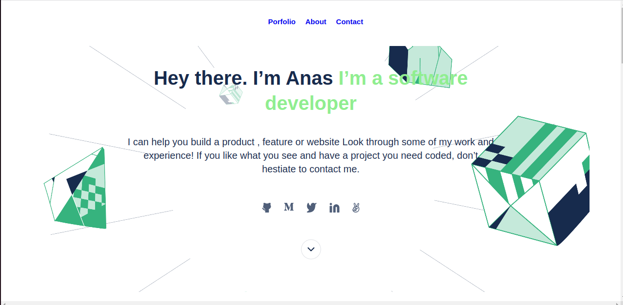 GitHub - ChaabaneAnas/My-Portfoli: A Responsive, Dynamic Personal Portfolio Boilerplate. It has ...