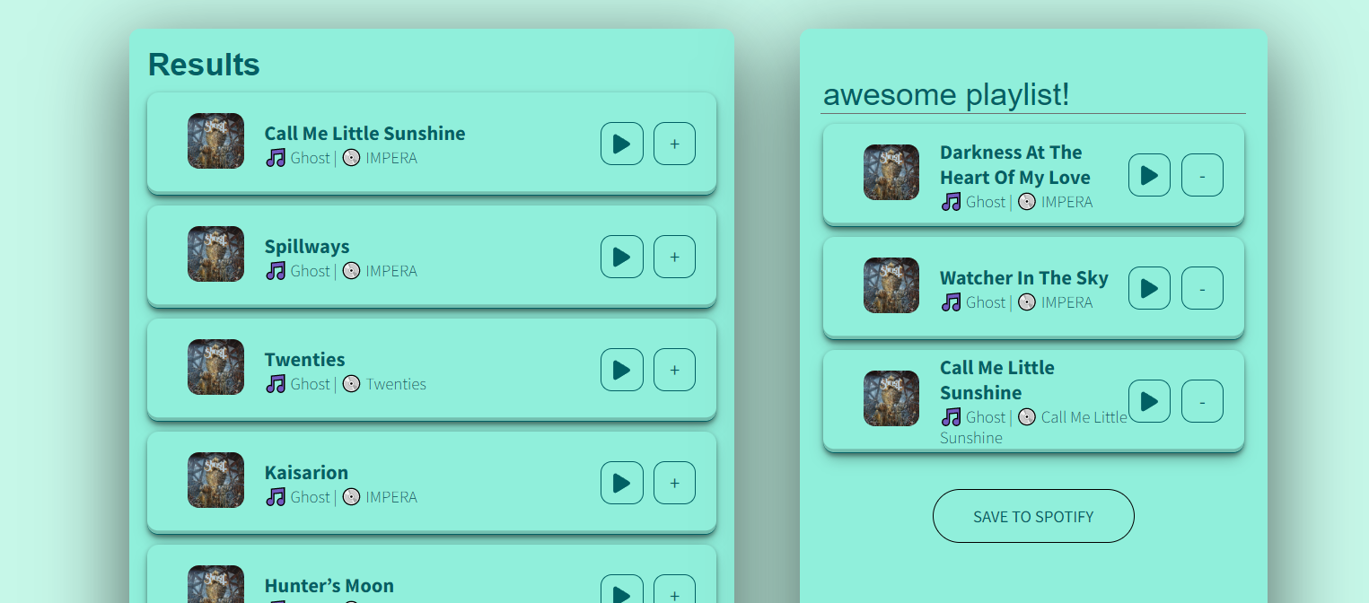 GitHub - jradziejewski/spotify-playlist-creator: A Web App that that allows users to create ...