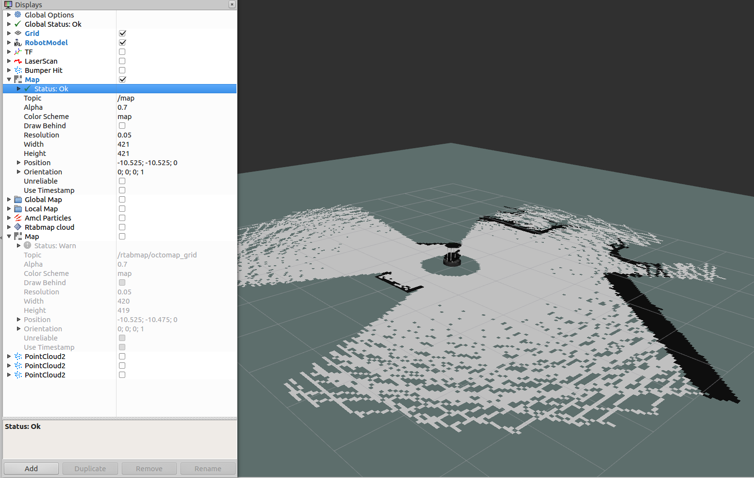 Cannot get Octomap in Rivz · Issue #374 · introlab/rtabmap · GitHub