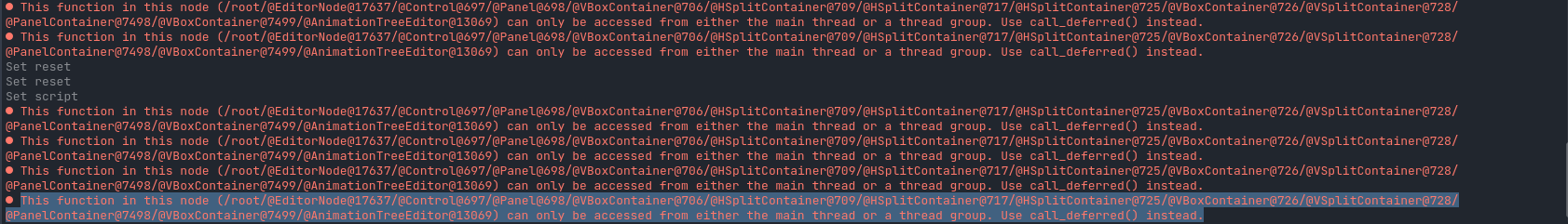 RESET alters parameters during animation tree transition · Issue #82135 · godotengine/godot · GitHub