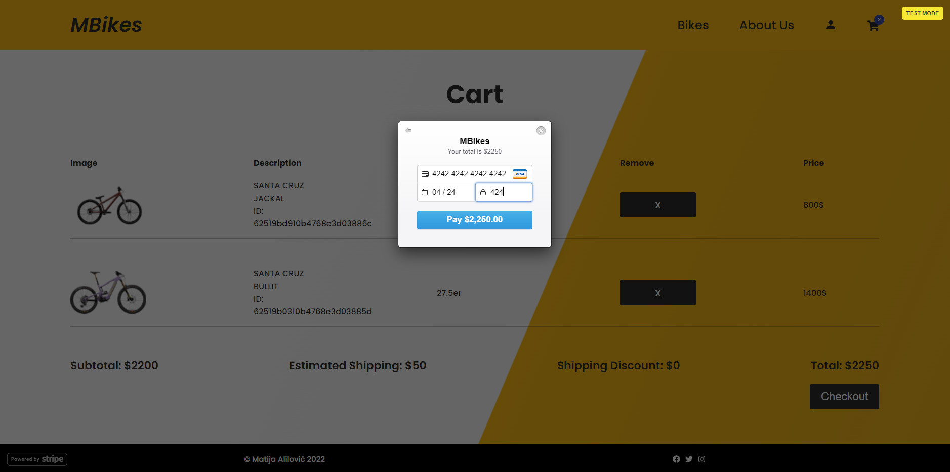 GitHub - Matija-Alilovic/MBikes: E-Commerce bike store app using MERN stack