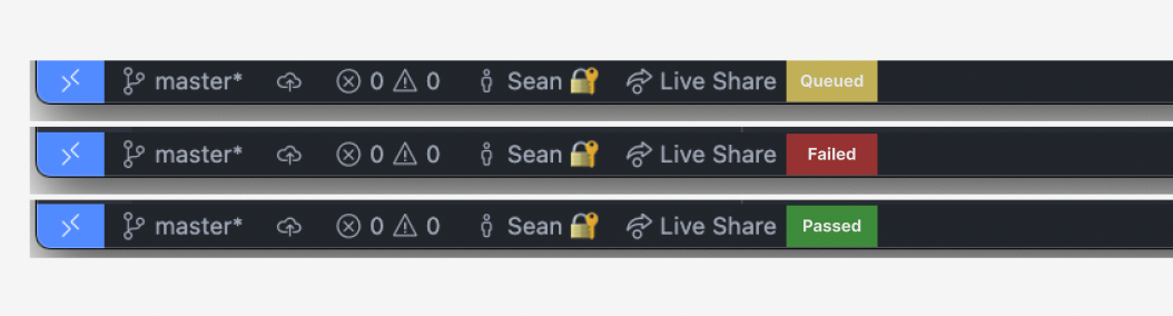 Support more background colors for status bar items · Issue #152053 ...