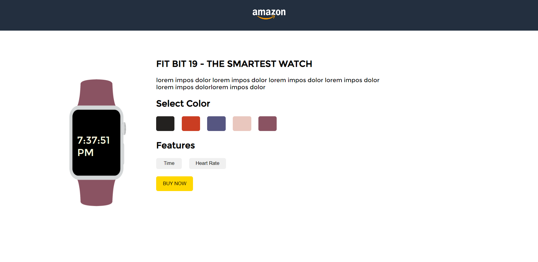 GitHub - allishadkam/amazon-watches: basic javascript code for shop ...