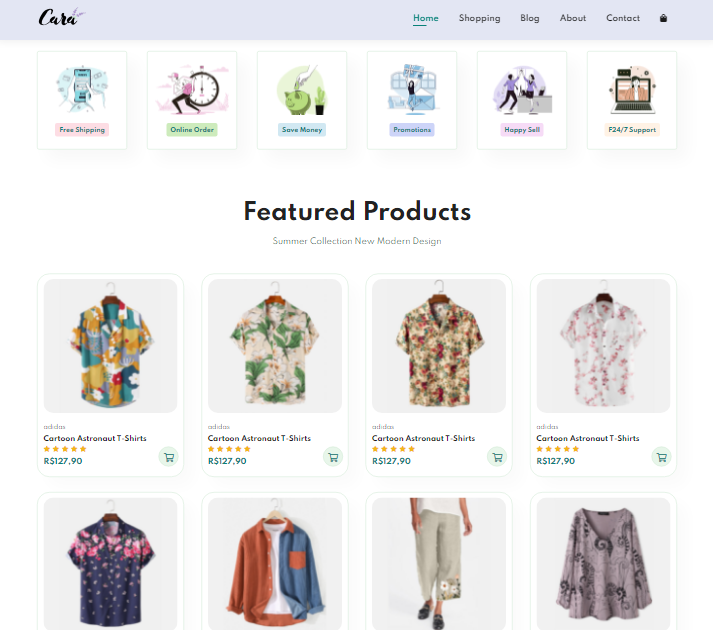 GitHub - HudsonMenezes/Cara-Ecommerce-HTML-CSS-JS