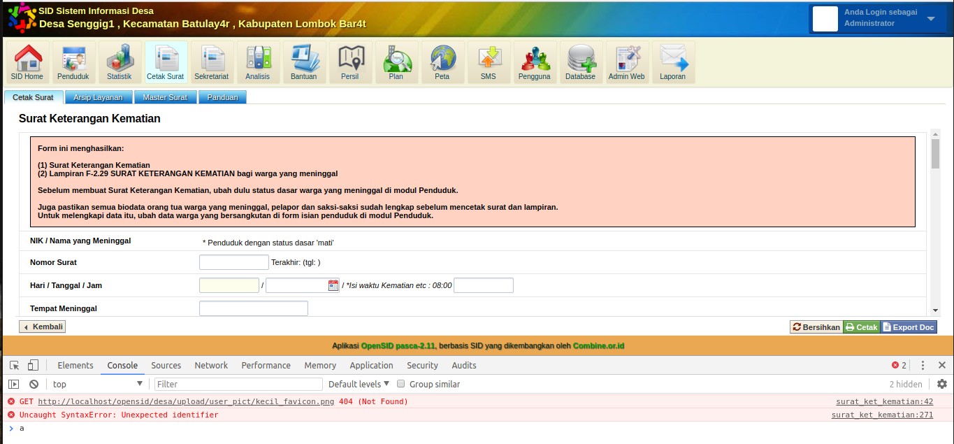 Validasi saat penambahan penduduk harus ditambahkan · Issue #973 · OpenSID/OpenSID · GitHub