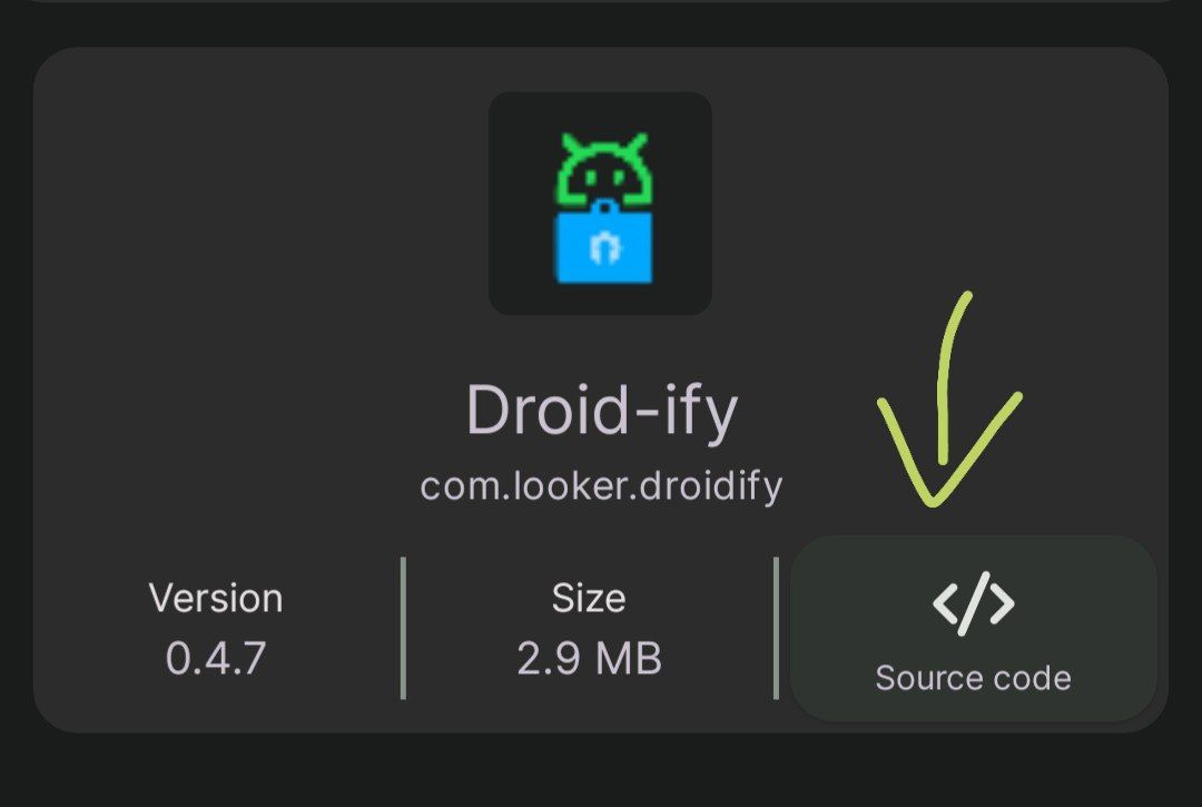 Fix author name in package info page · Issue #64 · Droid-ify/client · GitHub