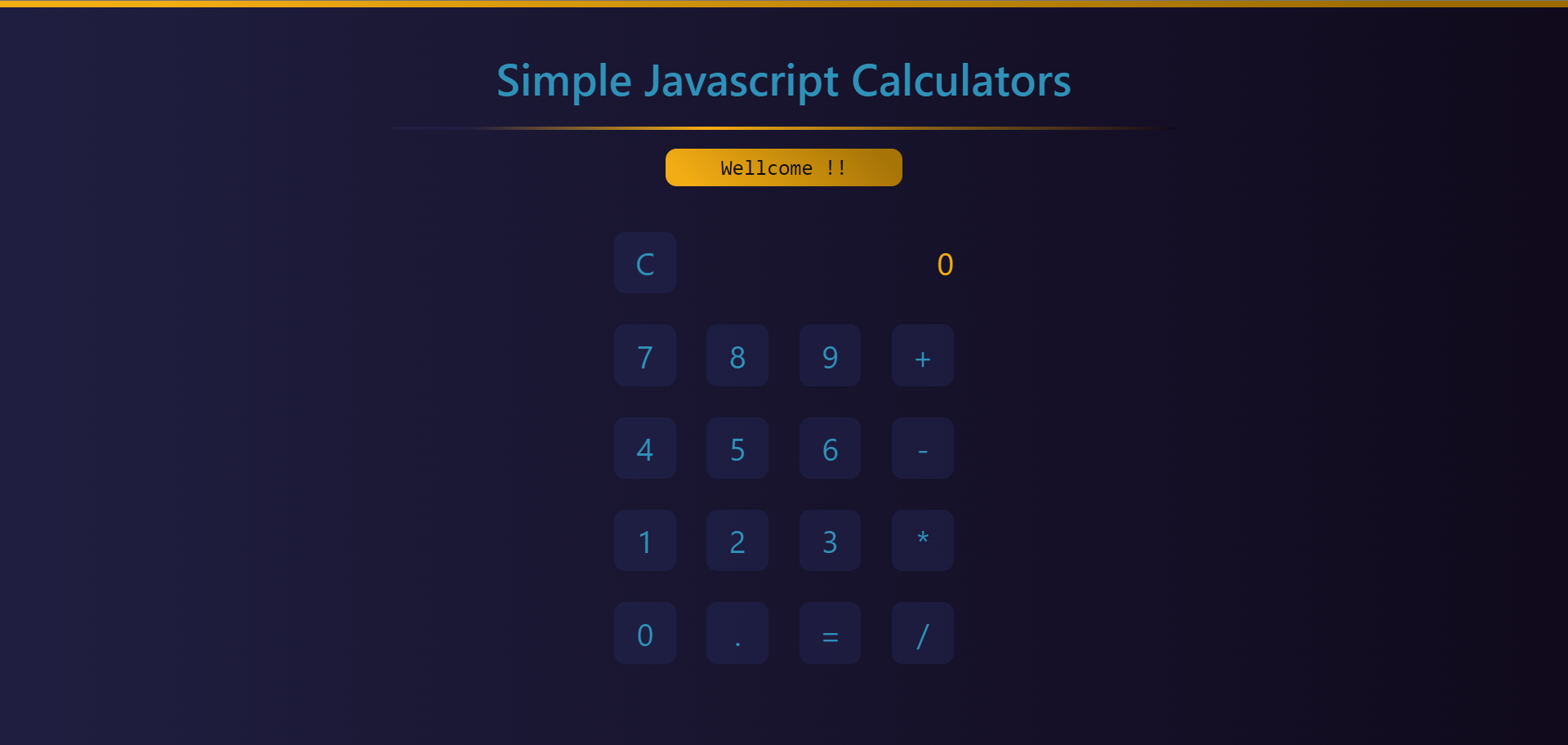 GitHub - Okkst00/Calculator-using-Javascript: Calculator using Javascript GitHub - Okkst00/Calculator-using-Javascript: Calculator using Javascript