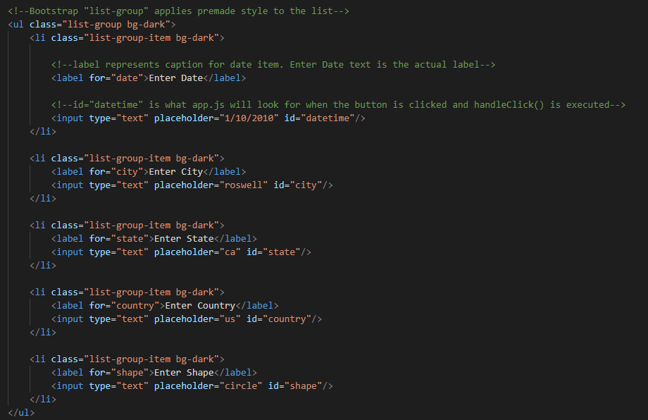 GitHub - sbabilonia/UFOs: Module 11