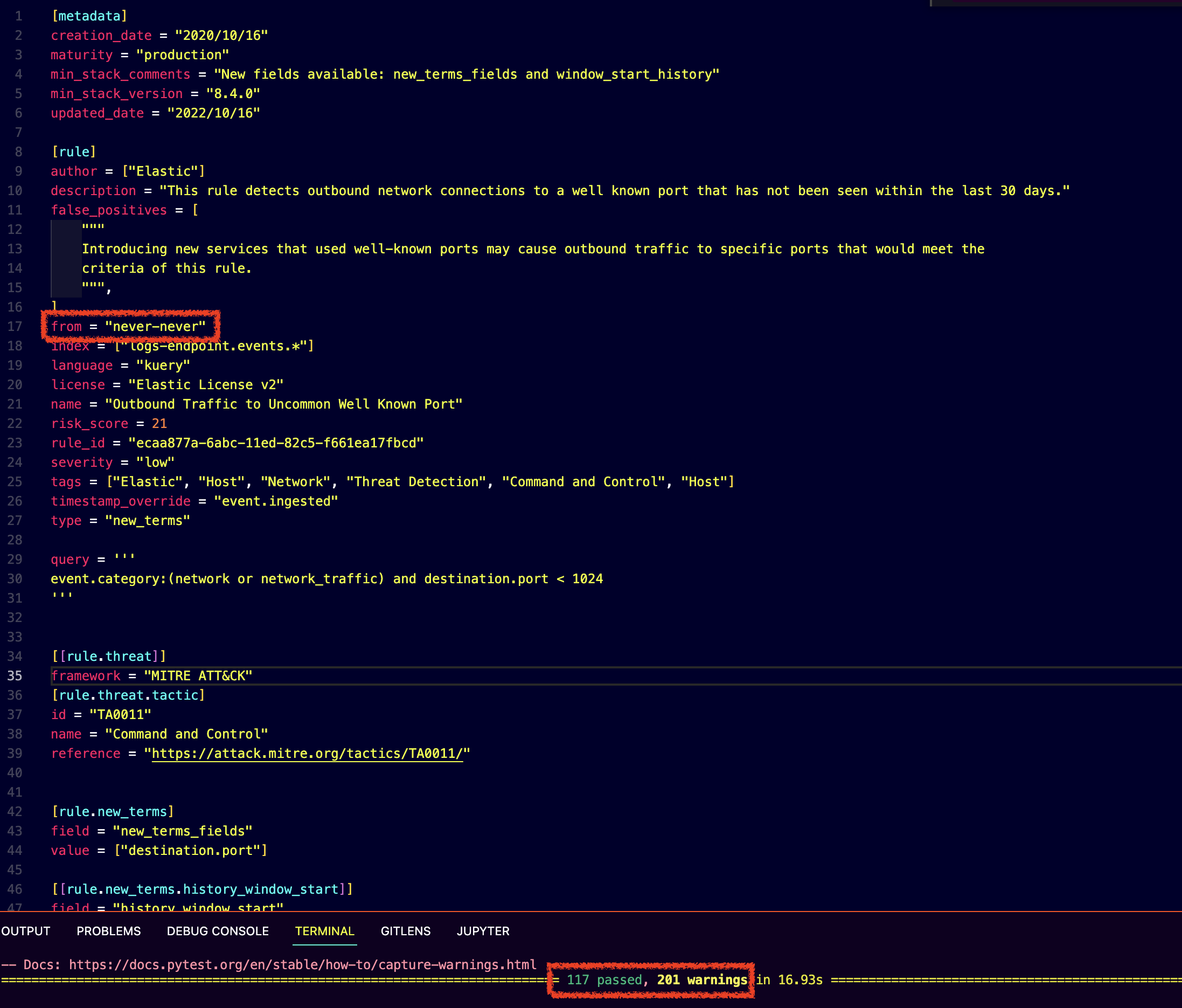 [FR] Add "from" Field Validation for All Rules · Issue #2416 · elastic ...