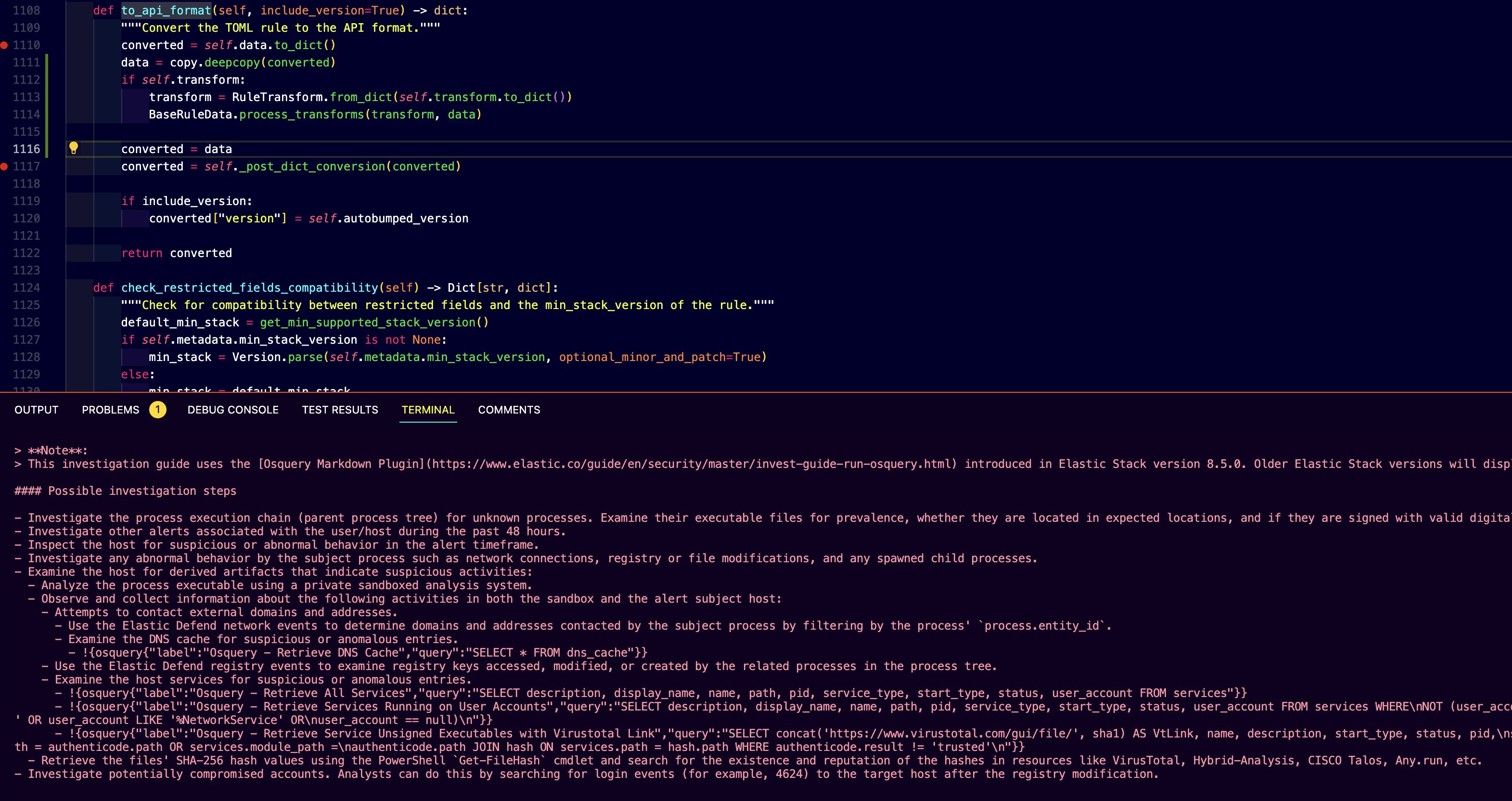 [Bug] OSQuery transformation not included in release packages · Issue #2740 · elastic/detection ...