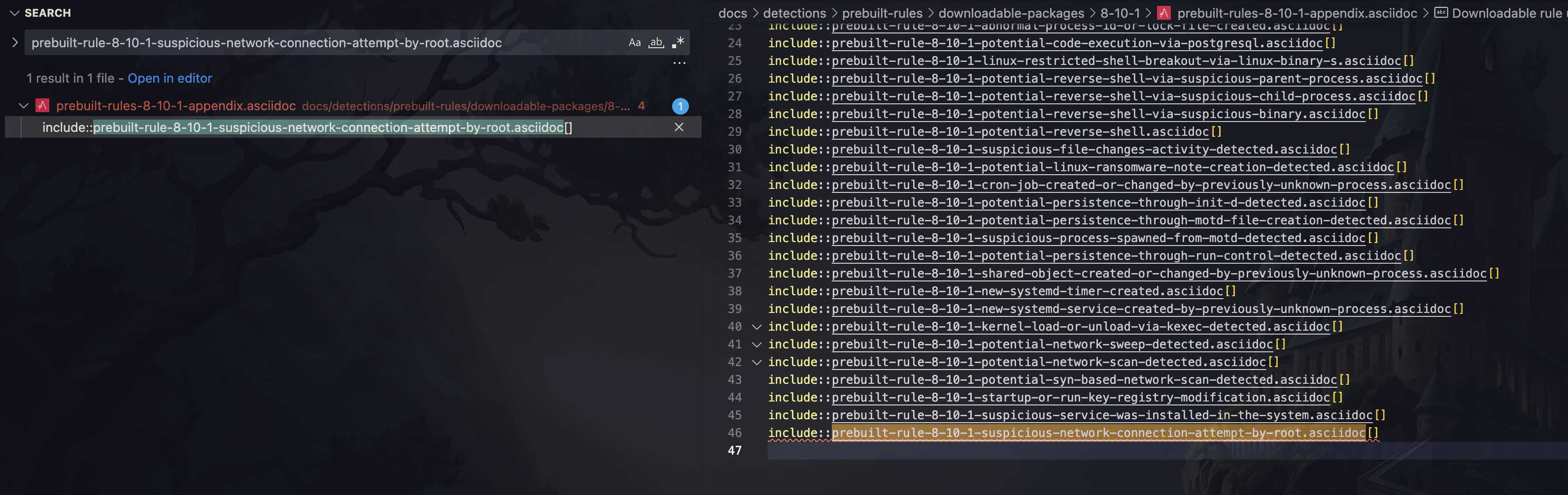 [Bug] Fix Security Doc Generation for Special Characters in Rule Names and Deprecated Links ...