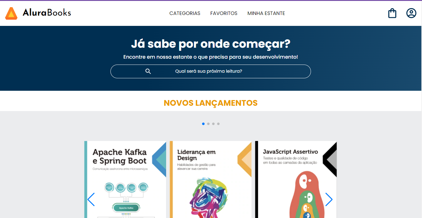 GitHub - paulocsf/Alura-Books: Projeto feito durante o estudo do metodo mobile-first