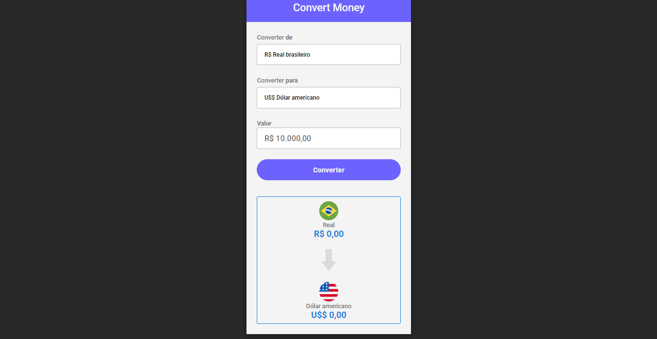 GitHub - paulocsf/Conversor-de-moedas: Projeto feito para revisar os conhecimentos em Javascript