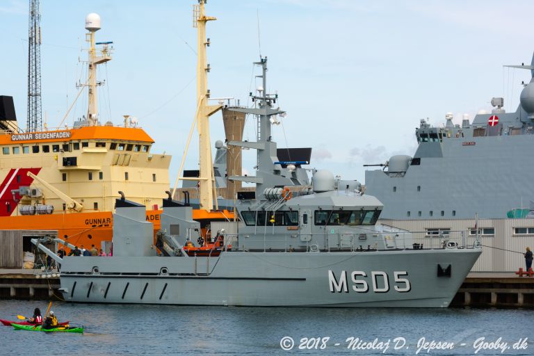 Denmark HOLM Class (Standard Craft Mk 1) Remote Control Mine Clearance ...