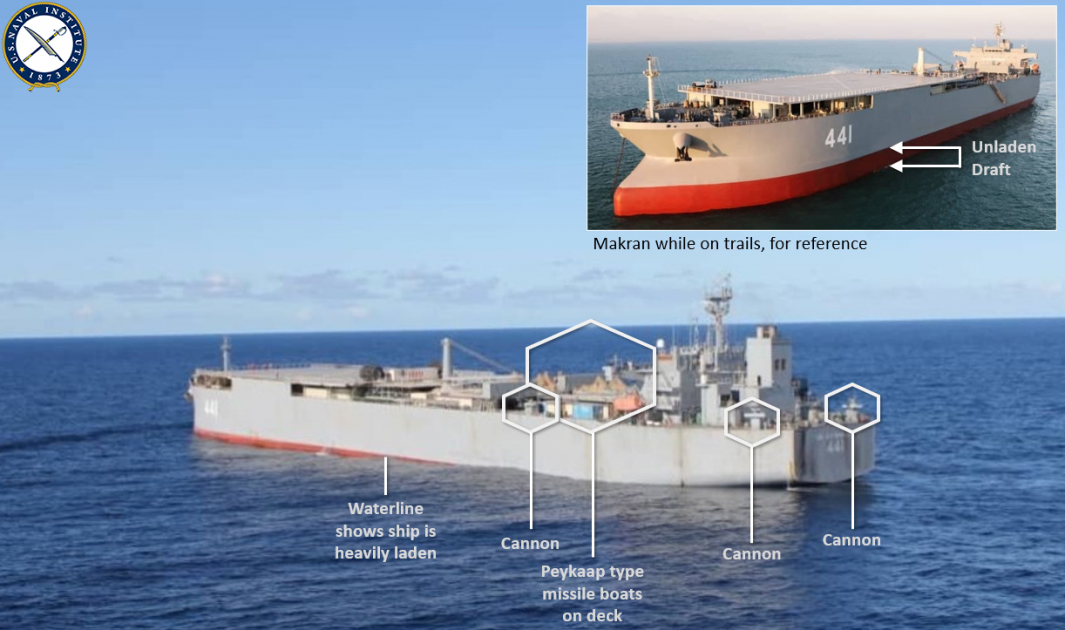 Iran Makran Class Forward Base Ship x1 · Issue #1129 ...