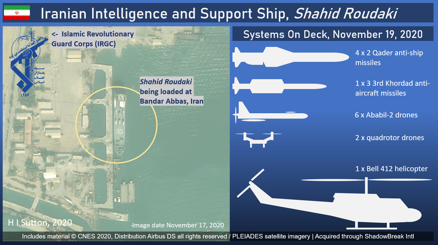 Iran Shahid Roudaki Intelligence and Support Ship x1 · Issue #1130 ...