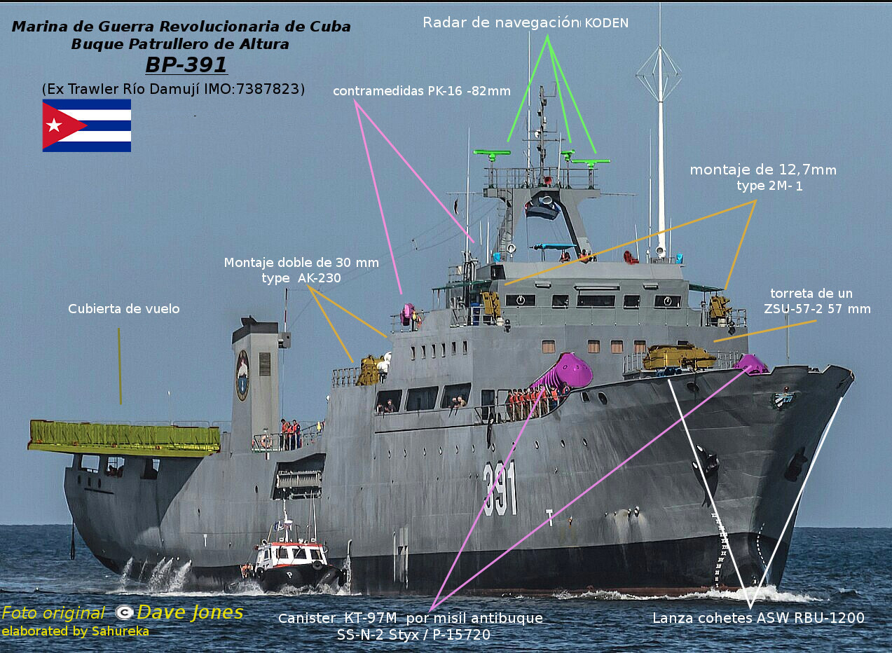 Cuba Rio Damuji-class OPV x2 · Issue #770 · PygmalionOfCyprus/cmo-db ...