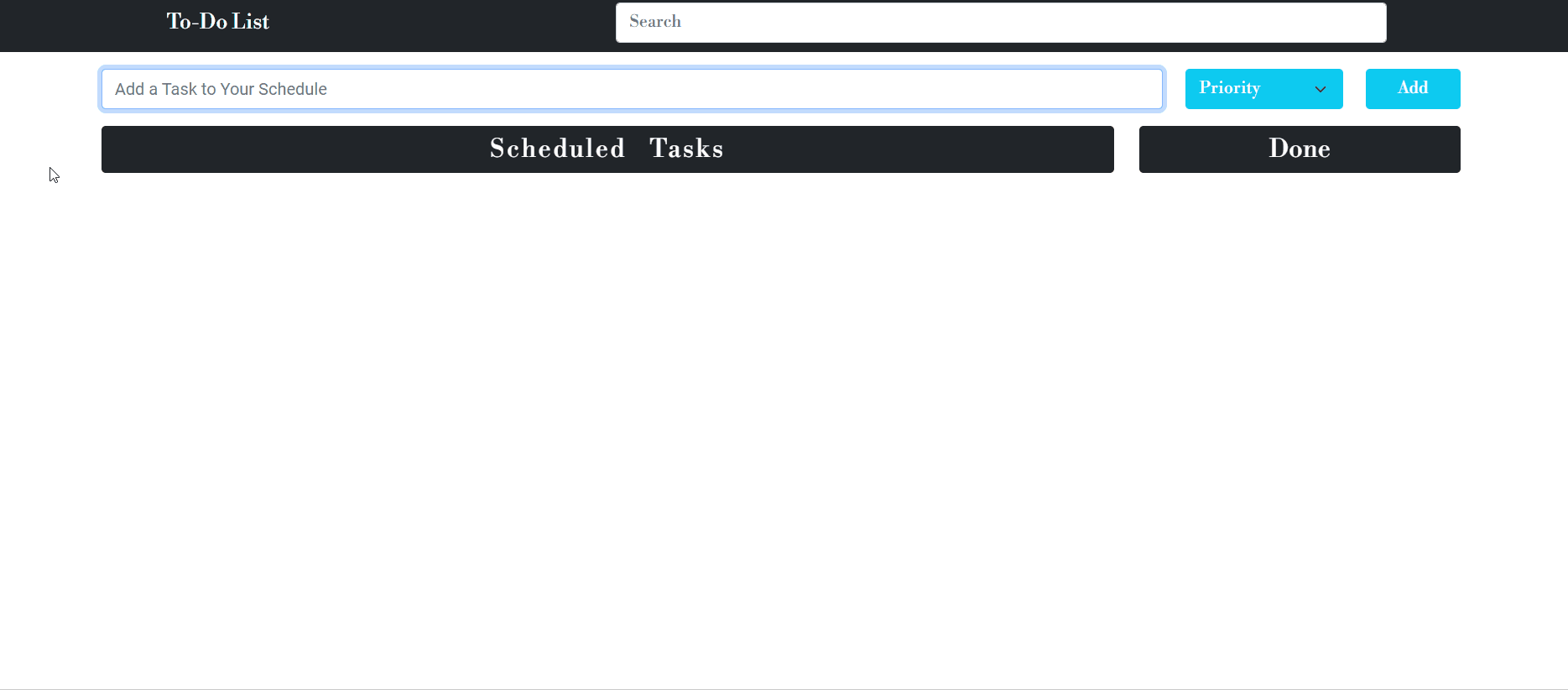 GitHub - Raven-Isaac-Finch/Bootstrap-To-Do-App: A Basic To-Do List Application with Bootstrap ...
