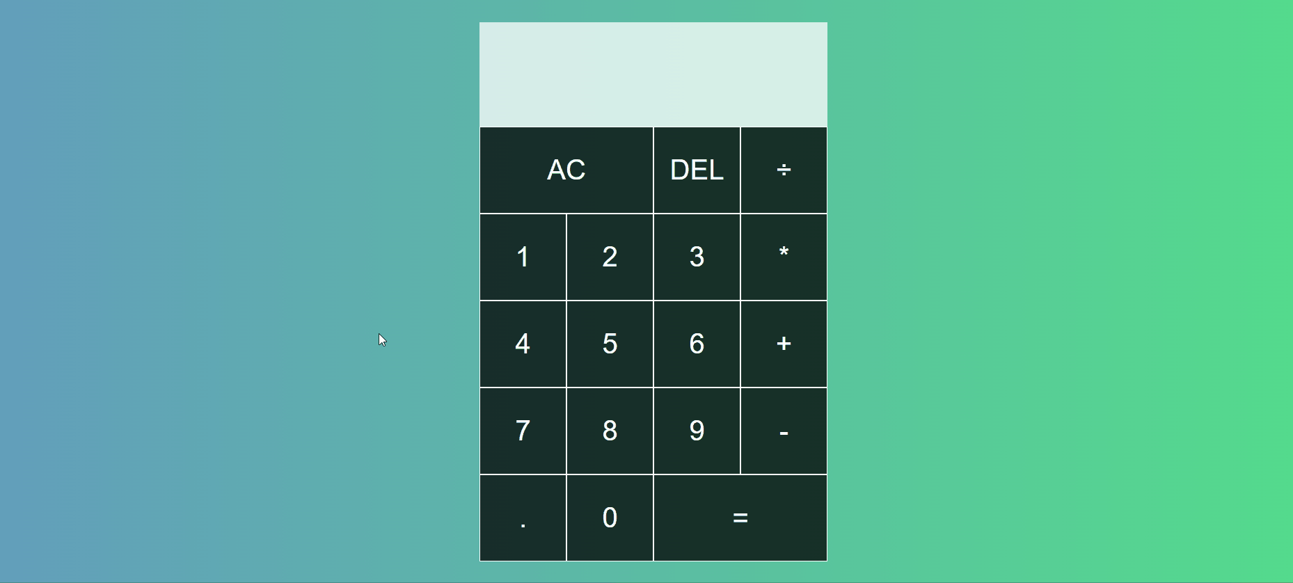 GitHub - Raven-Isaac-Finch/Calculator: Basic Calculator with Vanilla Javascript