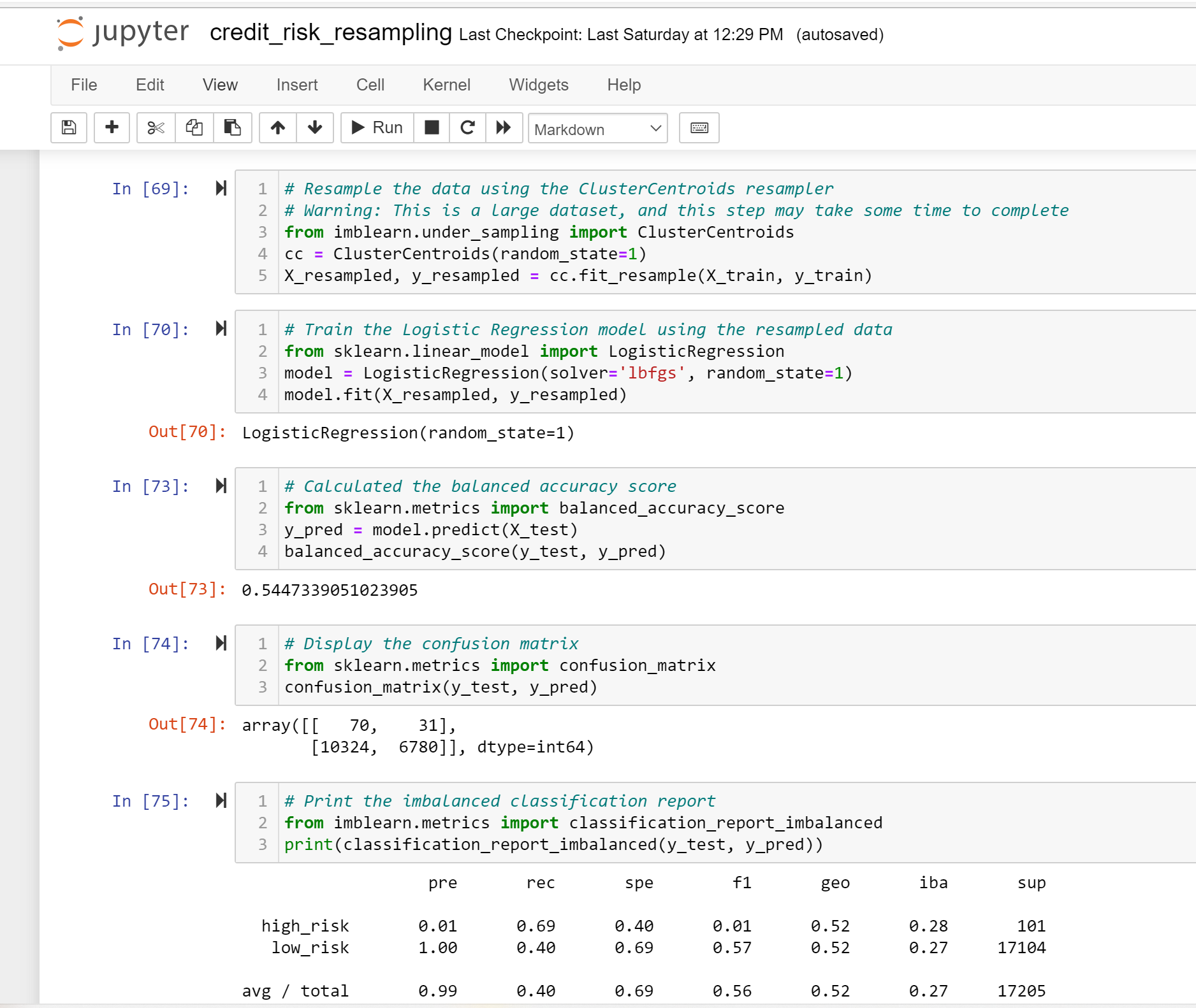 GitHub - kschnittker30/Credit_Risk_Analysis