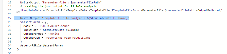 PSRule task ps-rule-assert@1 cannot analyze objects from JSON files in ...