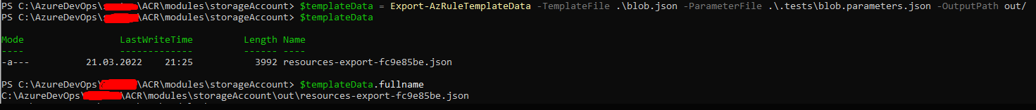 PSRule task ps-rule-assert@1 cannot analyze objects from JSON files in ...