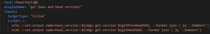 nbgv get-version against commit IDs gives output like 0.0.0-g76419bb435, is this correct ...