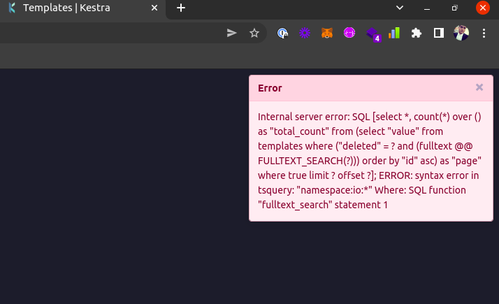Default Namespace Io · Issue 630 · Kestra Iokestra · Github 9707