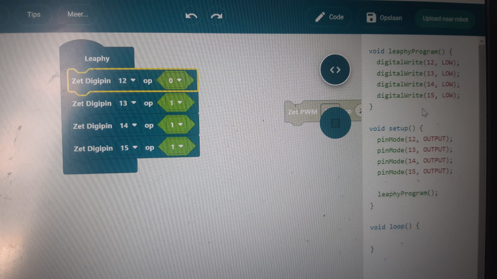 Number block True and False always False · Issue #254 · leaphy-robotics/leaphy-blockly · GitHub