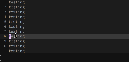 Repeating shifts of a visual block created by upward movement does not work as expected · Issue ...