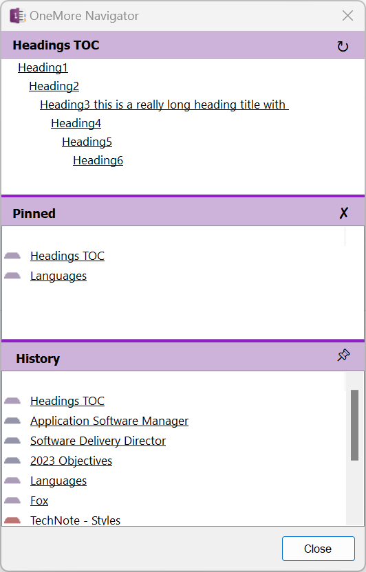 Navigation Pane - Separate Process / Floating Form · Issue #793 · stevencohn/OneMore · GitHub