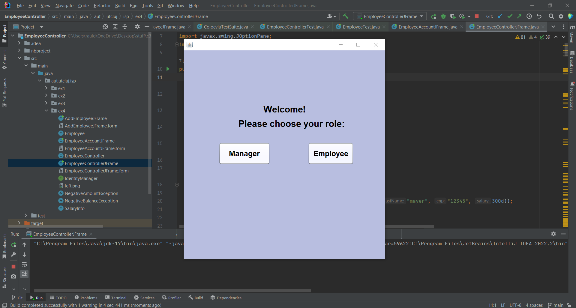 Github Rauldulcu Employeecontroller