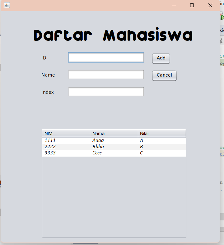 Github Ulfaashila Latihan5dpbo2022